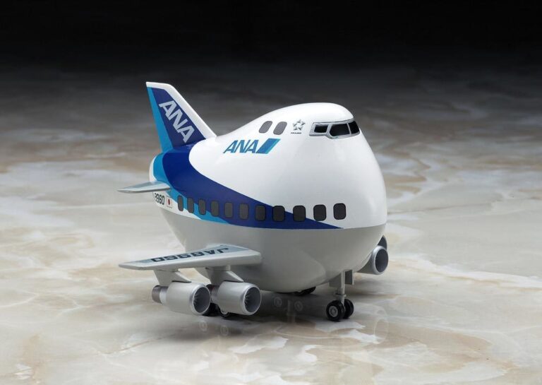 Hasegawa 60505 ANA B747-400D Passenger Plane (Eggplane Series) Plastic ...